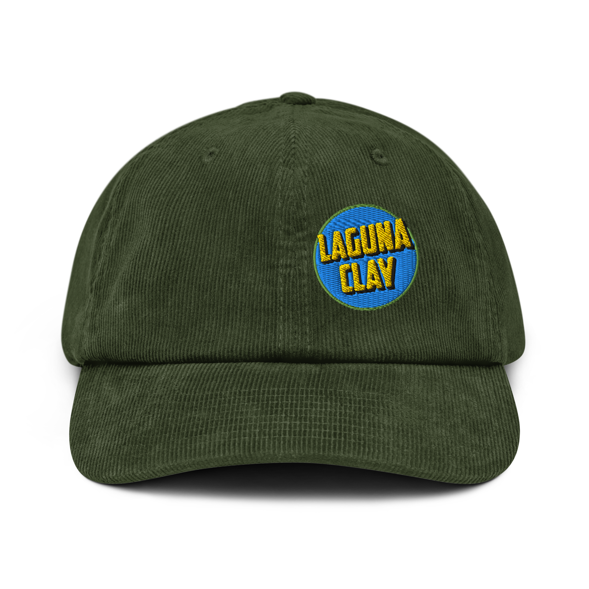 Laguna Baseball Cap - Corduroy Dark Olive – Laguna Clay & Glaze Co.