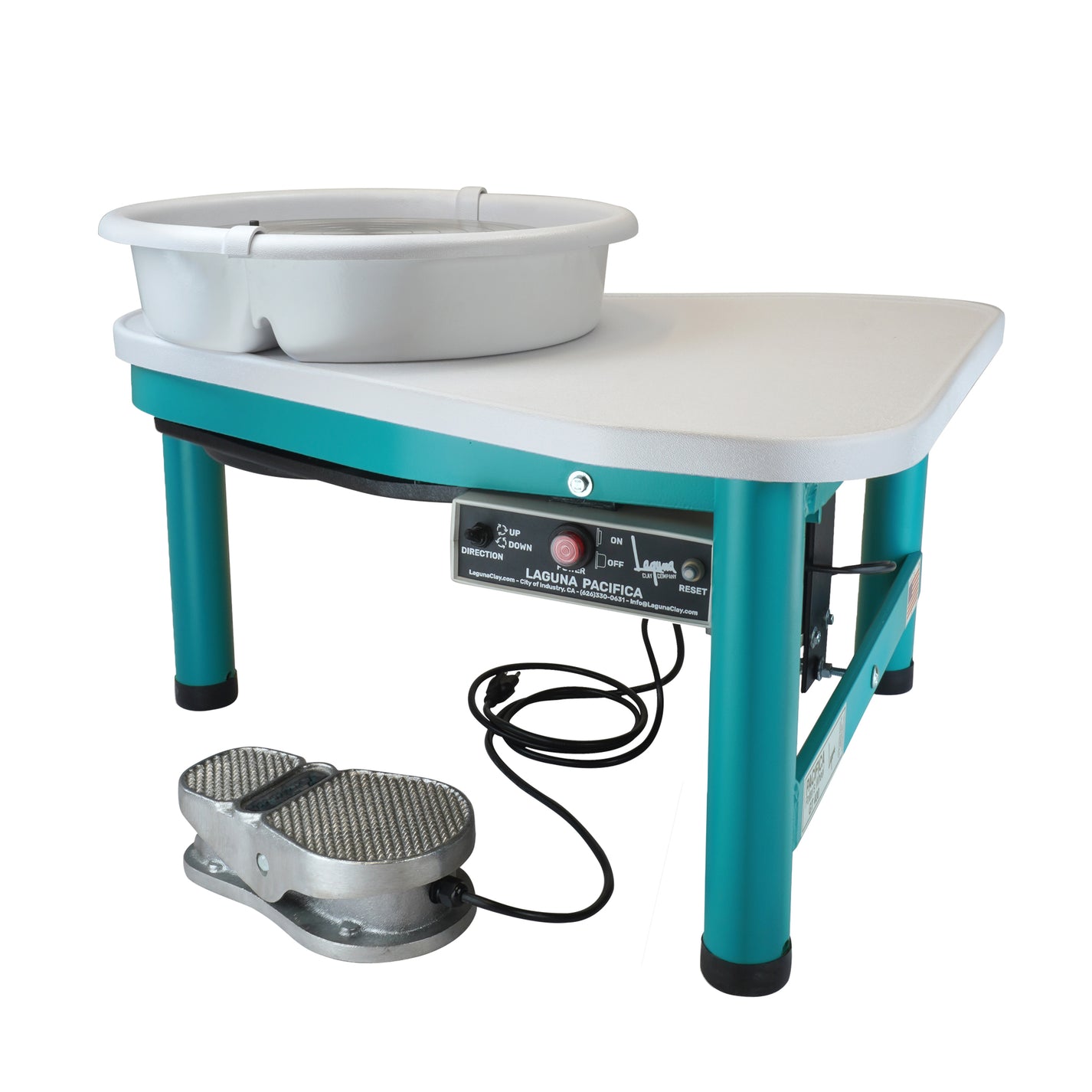 PACIFICA GT 400 WHEEL W/SPLASH PAN – Laguna Clay & Glaze Co.