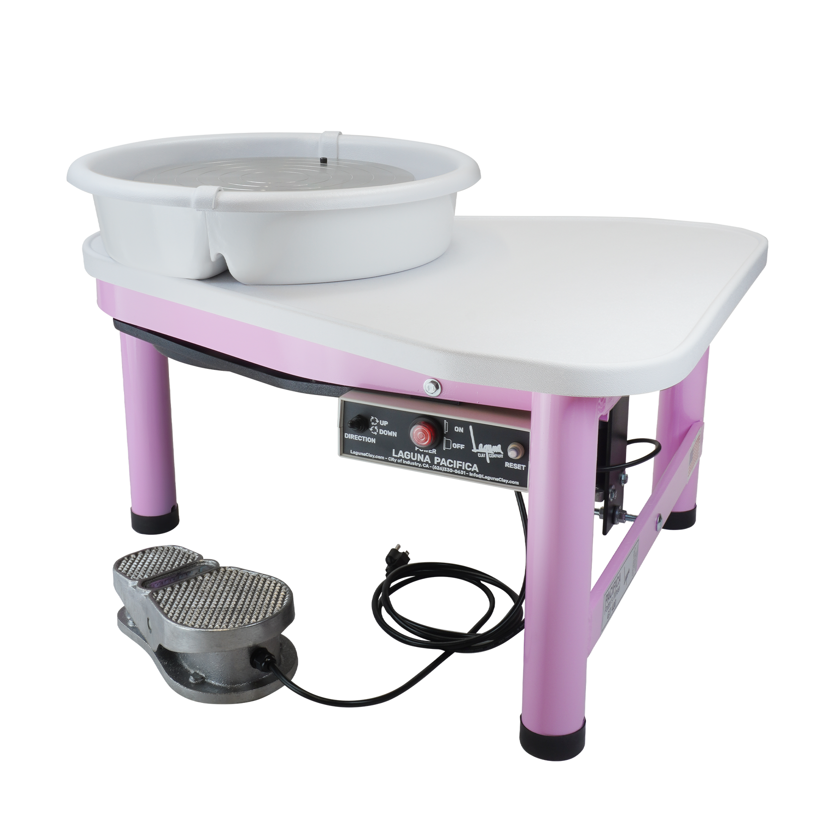 PACIFICA GT 400 WHEEL W/SPLASH PAN – Laguna Clay & Glaze Co.